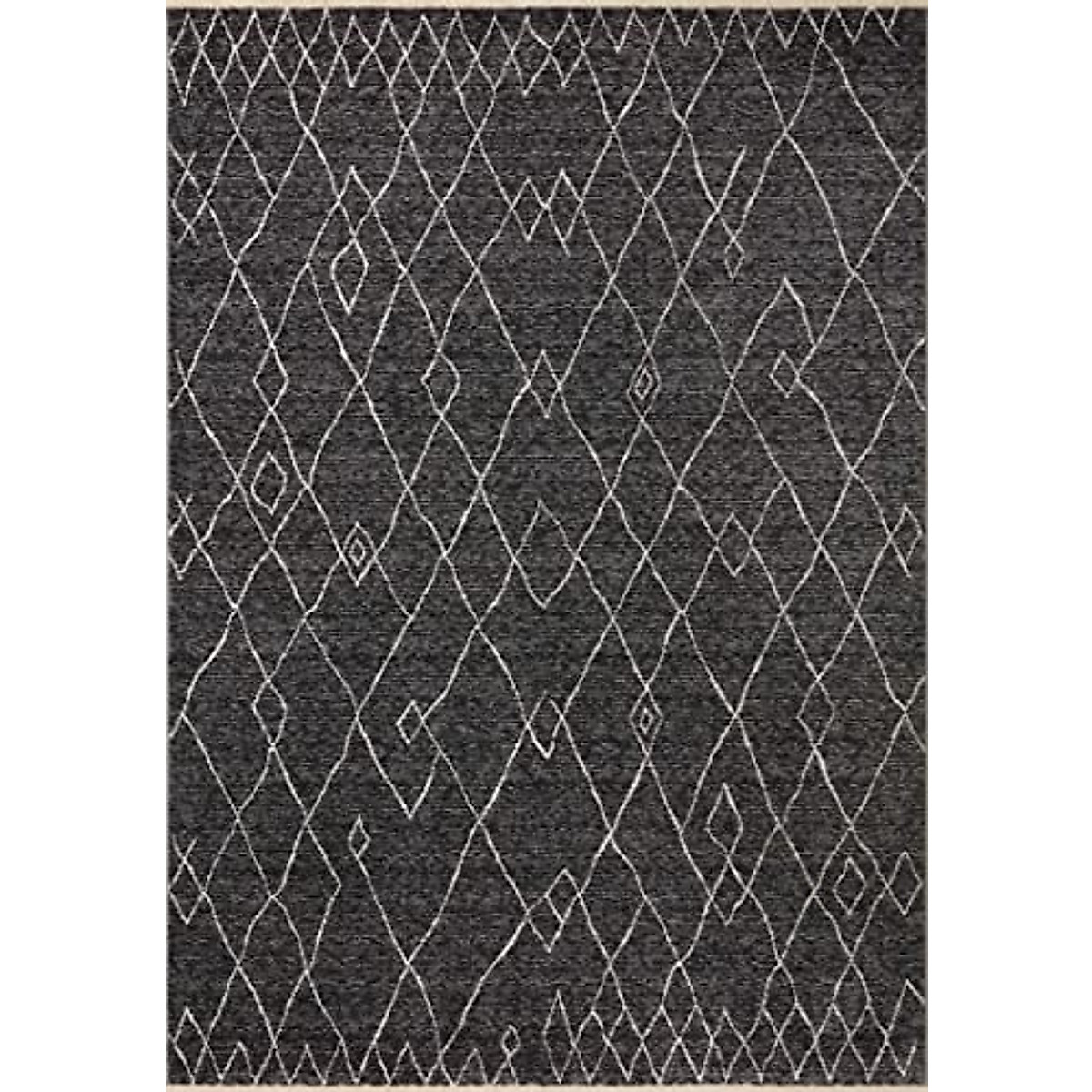 Loloi II Vance Collection VAN-11 Charcoal / Dove, Traditional 7'-10" x 10' Area Rug