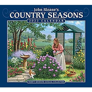John Sloane's Country Seasons 2023 Deluxe Wall Calendar
