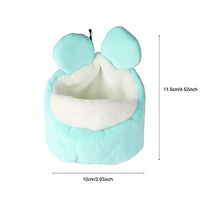 balacoo 1pc Hamster Nest Hamster Sleep Nest Pet Sleep Nest Hamster Sleep House Pet Warm Nest Warm Pet Nest Guinea Pig Nest Mini Pet Nest Warm Hamster House Handheld Pet Den Small Pet Den