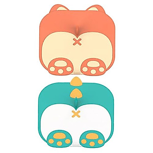 DOITOOL 2pcs Cartoon Floor Drain Cover Tub Drain Plug Drain Stopper Bathroom Tub Water Stopper for Bathtub Sink Plug Bath Tub Plug Stopper Sink Stopper Bathtub Stopper for Bath