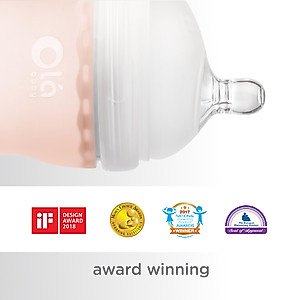 Olababy Gentle Baby Bottle (4oz, Mint)