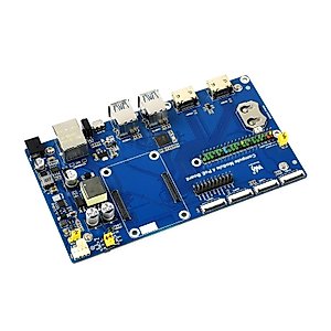 Compute Module 4 IO Board with PoE Feature for All Raspberry Pi Compute Module 4,Integrates 802.3af-Compliant PoE Circuit,4X USB 3.2 Gen1 Ports,2X MIPI DSI Display/CSI-2 Camera Connectors