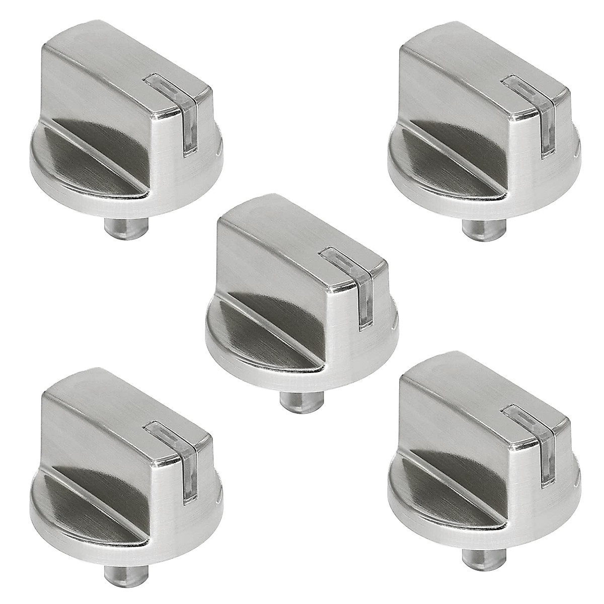 AEZ73293801 Burner Control Dial Stove Knobs Replacement for LG Range Stove Gas Cooktop LCG3011ST, LCG3691ST, LCG3011ST/00 LCG3611ST/00, LCG3611ST/01 Range Replacement Knobs/Oven Gas Stove Knob (5pcs)