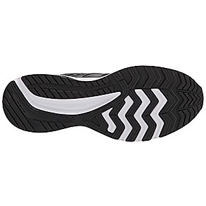 Saucony Men's Cohesion 14 Road Running Shoe, Charcoal/Flame, 11