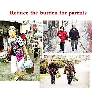 Folding Shopping Cart, Grocery Utility Lightweight Waterproof with Swivel Wheels and Removable Bag Hand Cart Trolley Easy Storage (Blue 60 Pounds Capacity) (Lattice 60 Pounds Capacity)