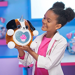 Rainbocorns Puppycorn Rescue (Husky) by ZURU, Collectible Plush, Stuffed Animal Girl Toys, Surprise Egg, Stickers, Syringe Slime, Ages 3+ for Girls, Children, 9.06 x 7.87 x 11.02 inches