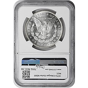 1879 S Morgan Dollar MS66 NGC