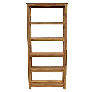 New Pacific Direct Tiburon Book Shelf Furniture, Amber