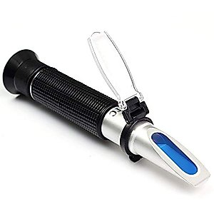 Hand-held 0 to 18% Brix Refractometer, Cutting Liquid Refractometer, Sugar and Fruit Refractometer