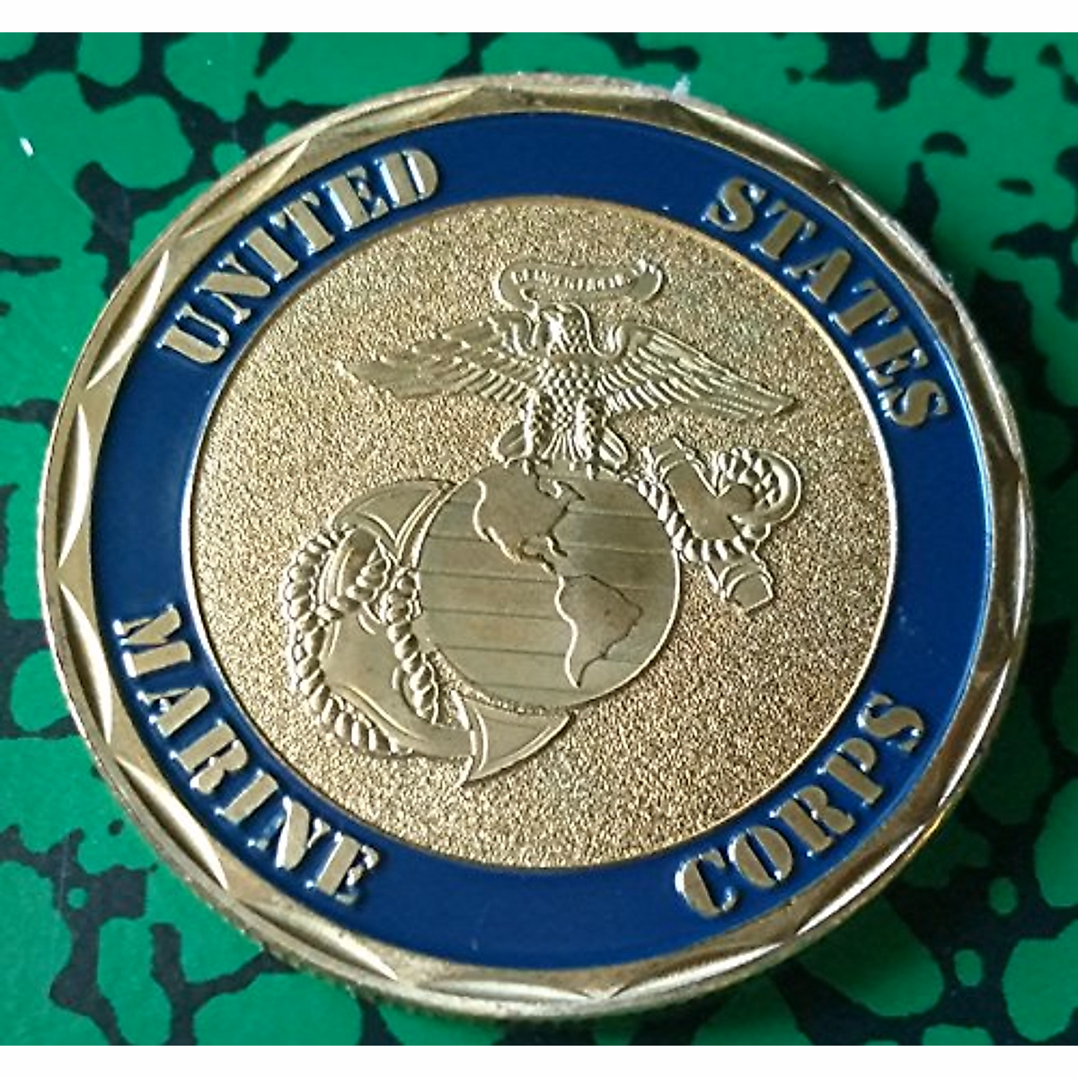Marine Corps 6th Marine Regiment Military Colorized Challenge Art Coin