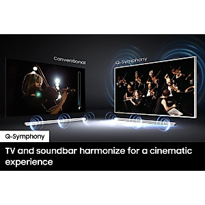 SAMSUNG HW-S801B Ultra Slim Soundbar with Surround Sound Expansion with an Additional 1 Year Coverage by Epic Protect (2022) White