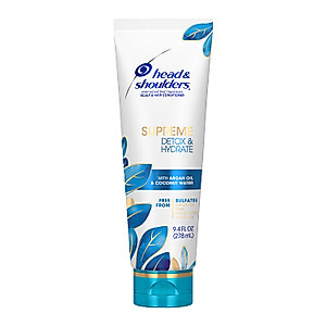 Head & Shoulders Supreme Detox & Hydrate Hair & Scalp Conditioner, Coconut, 9.4 Fl Oz
