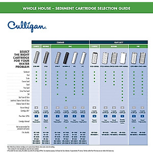 Culligan R50-BBSA Whole House Heavy Duty Water Filter Cartridge, 24,000 Gallons