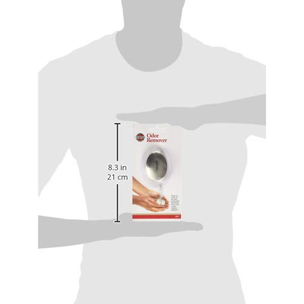 Norpro Stainless Steel Odor Remover, One Size, Silver