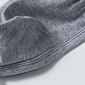 DUOWEI Support Mens Underwear Mens Underwear Summer Mesh Breathable Comfortable Wingless Briefs Undies Matching White