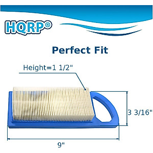 HQRP 2-Pack Filter Compatible with Troy-Bilt 13AO77TG766 Bronco, 13AN77KS011 13AN77KS066 13WN77KS011 13WN77KS211 13AN77KG011 13AN77KG066 13AN77KG211 13AN77TG711 13AN77TG766 Pony Lawn Tractor