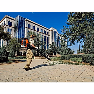 Husqvarna 965877502 350BT 2-Cycle Gas Backpack Blower, Orange,1-(Pack)