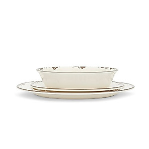 Fox Run Melamine Dinnerware Set, 12-Pieces, Multicolor