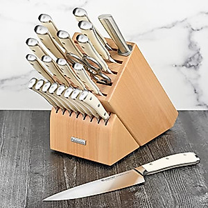 Wusthof Classic Ikon Creme 23 Piece Knife Block Set