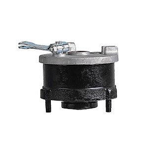 WPHMOTO Front Drum Brake Wheel Hub Assembly 3 Stud Drum Brake Housing Left & Right for 50cc 70cc 90cc 110cc 125cc ATV Quad Four-Wheeler Motorcycle