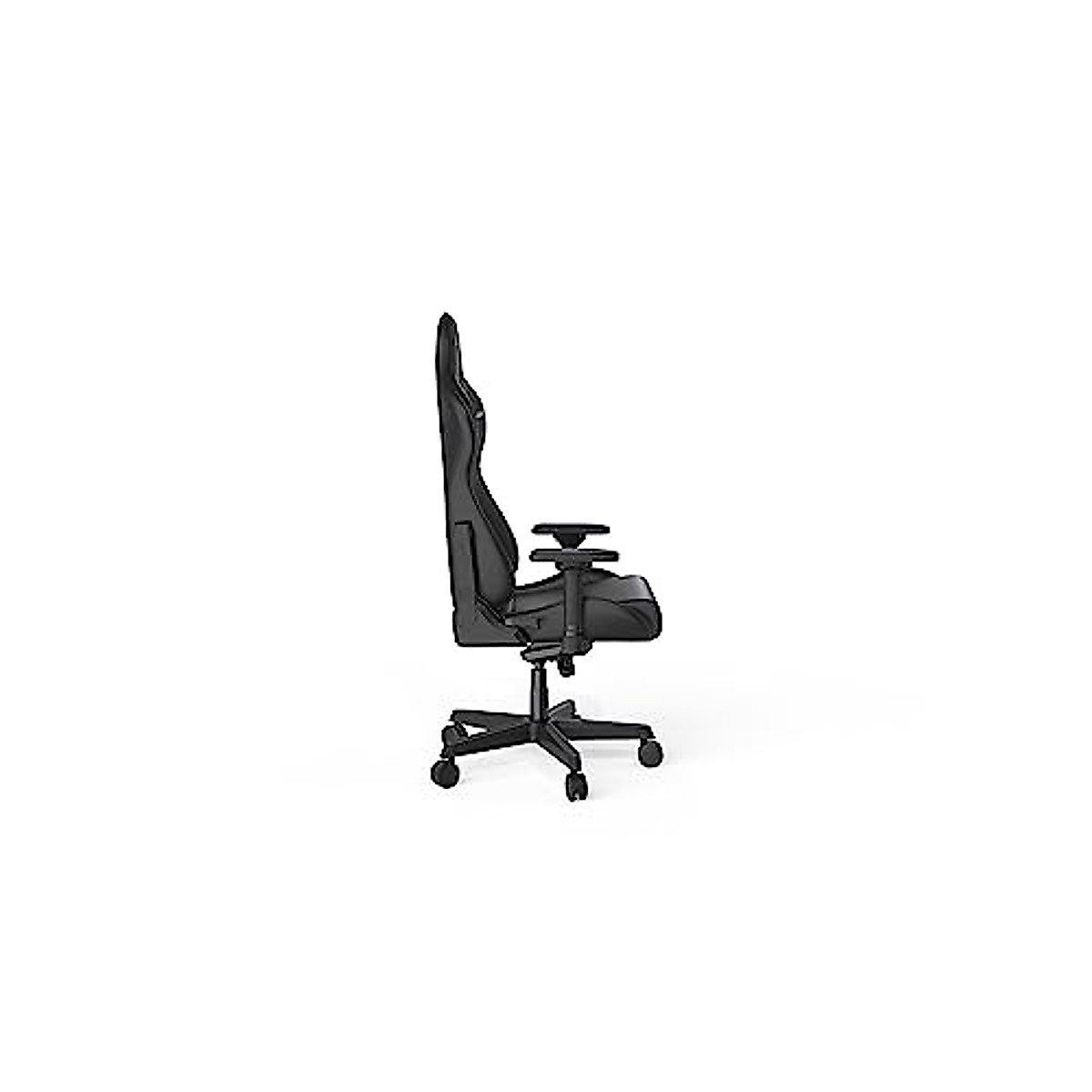 DXRacer Gaming Chair with 4D Armrest, Premium PVC Leather Racing Office Computer Recliner with Ergonomic Headrest and Lumbar Support, Black
