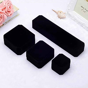 FAYADA Bangle gift box velvet Black Bracelet Gift Box Display Jewelry Storage Box Jewelry Storage Case for Wedding, Proposal, Birthday and Anniversary
