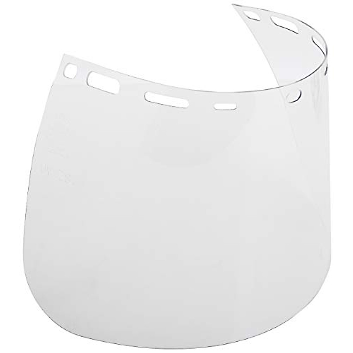 Replacement Face Shield, 8"x 15.5"x .040, Clear Polycarb, Model 15151