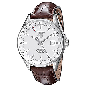 TAG Heuer Men's WAR2011.FC6291 Analog Display Swiss Automatic Brown Watch
