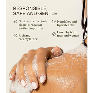 Ingreendients Natural Body Wash With Organic Ingredients - Moisturizing For Dry and Sensitive Skin, Vegan, Cruelty Free, Sulfate Free, Betaine Free (2 x 16 FL. Oz)