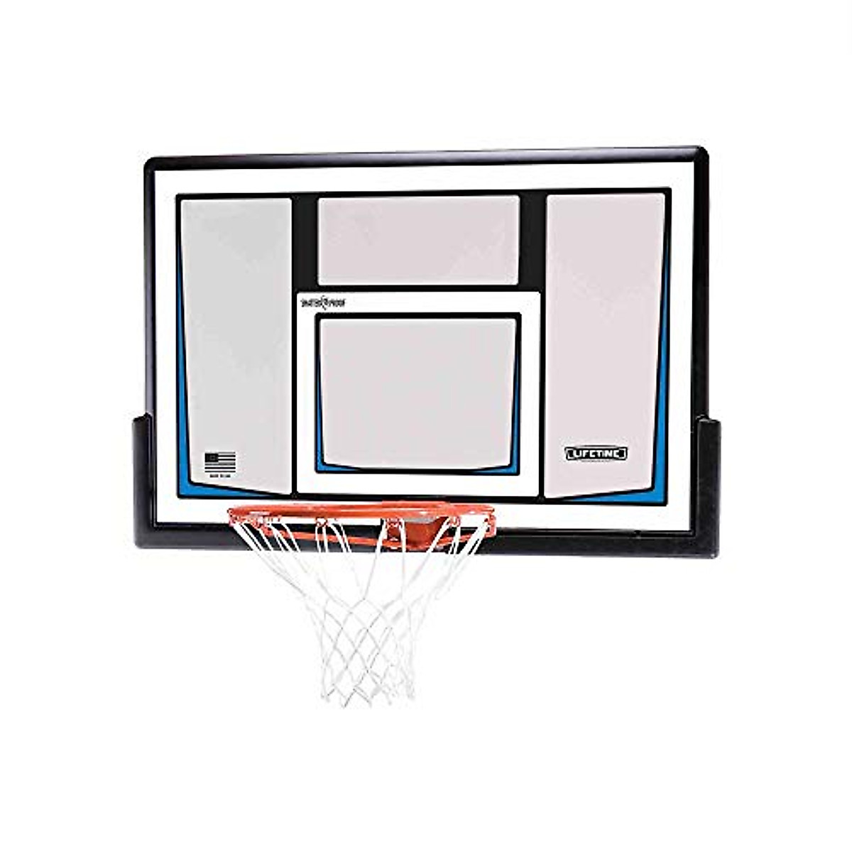 Lifetime 90086 50 Inch Shatterproof Fusion Backboard and Rim Combo Kit