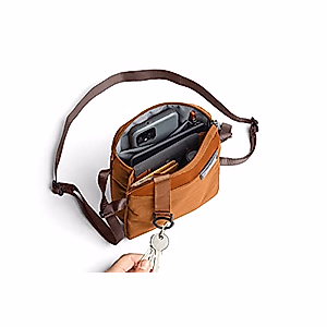 Bellroy City Pouch (cross-body bag, e-reader or small tablet, wallet, phone) - Bronze