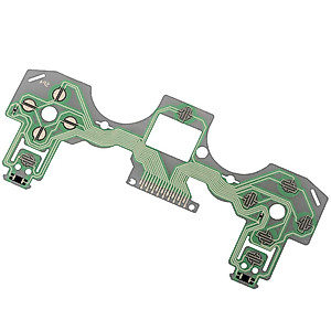 MMOBIEL Flex Ribbon Conductive Film Keypad Replacement for PlayStation PS4 Controller Dualshock 4 JDS-001 / JDS-011 Incl (+) Screwdriver