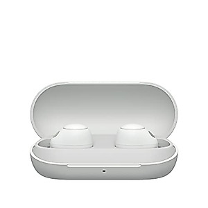 Sony WF-C700N Truly Wireless Noise Canceling in-Ear Bluetooth Earbud Headphones with Mic and IPX4 Water Resistance, White