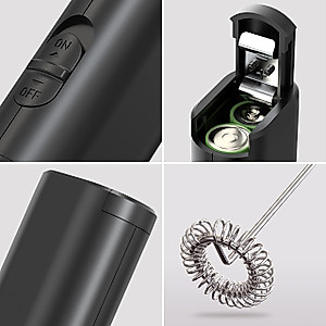 Matcha Whisk,Milk Frother,Frother For Coffee Foam Maker for Lattes - Whisk Drink Mixer for Coffee, Mini Foamer for Cappuccino, Frappe, Matcha, Hot Chocolate