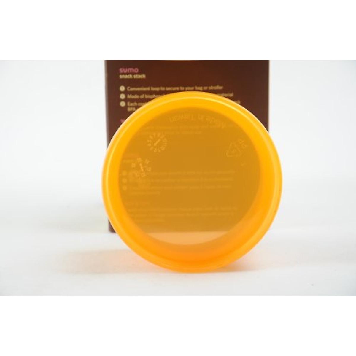 Large 3-tier Snack Stack Food Storage Containers for Home and On the Go Multi Color Stack | ZoLi SUMO Food and Snack Containers