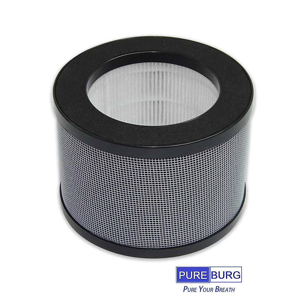 PUREBURG 2-Pack Replacement HEPA Filter Compatible with ToLife TZ-K1 Elechomes EPI081 EP1081 FreAire KN-6391RGB & AROEVE MK01 MK06 Kloudi DH-JH01 POMORON MJ001H Air Purifiers