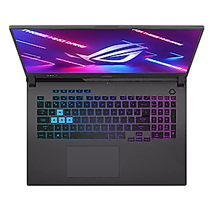 ASUS ROG Strix G17 (2021) Gaming Laptop, 17.3” 144Hz IPS Type FHD, NVIDIA GeForce RTX 3050 Ti, AMD Ryzen 7 4800H, 16GB DDR4, 512B PCIe NVMe SSD, RGB Keyboard, Windows 10, G713IE-EB74