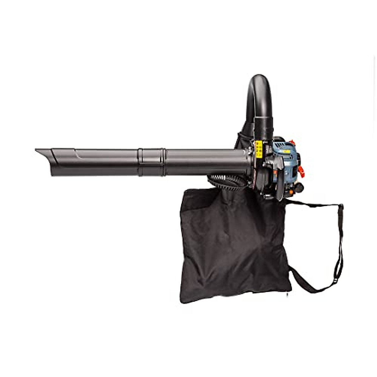SENIX BLV4QL-M 31cc 4-Cycle Gas Powered Leaf Blower with Vac Kit, Blue