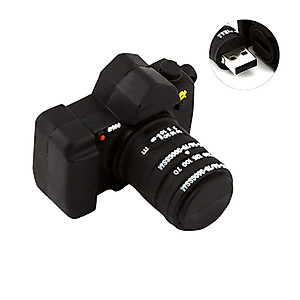 Aneew 32GB 3D Camera Model Pendrive 2.0 USB Flash Pen Drive Memory Stick Thumb Disk Storage Data Photograph Gift