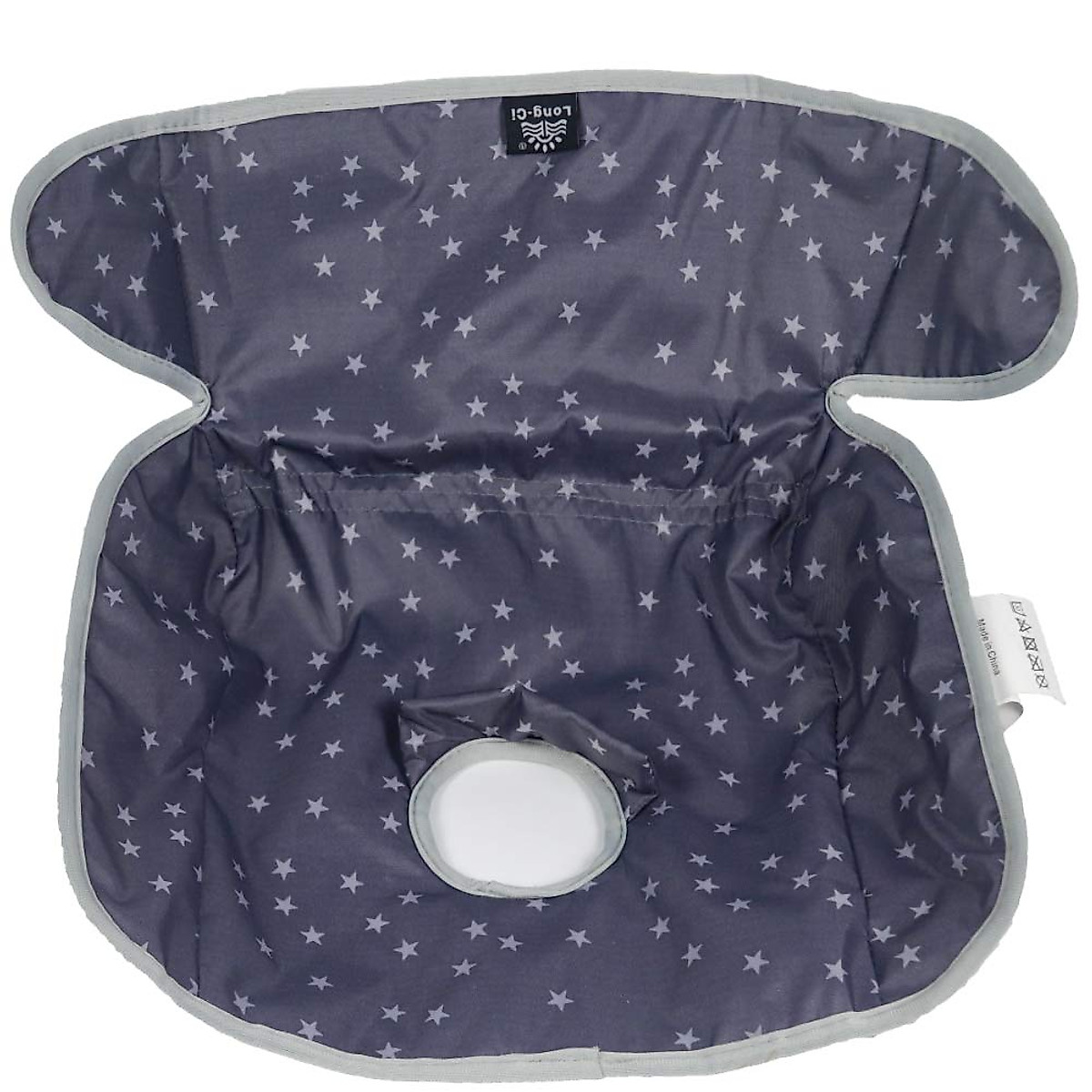 Long-Ci Car Seat Insert Liner in Star Printing Material for Strollers Infant Swings