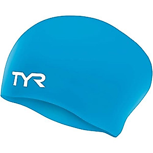 TYR mens - Adult Swim Cap, Black, 0 US
