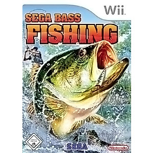 Wii Sega Bass Fishing and Fishing Pole for Nintendo Wii (Wiimote and Wii Nunchuk are not included)