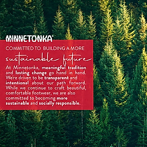 Minnetonka Women's Chesney Suede Scuff Slippers 9 M Chocolate