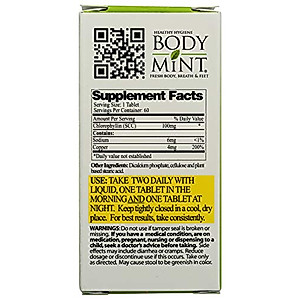 BodyMint, 60 Count Bottle (packaging may vary)
