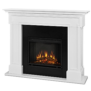 Real Flame White 5010E-W Thayer Electric Fireplace