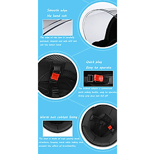 Open Face 3/4 Children's Helmet with Visor Motorcycle Electric Novelty Half Helmet for Boys Girls, Cute Cartoon Kids Motorbike Scooter Cruiser Jet Helmet for Kids DOT Approved -H