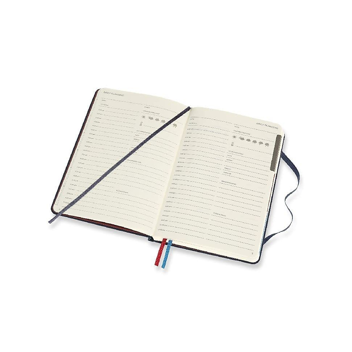 Moleskine Voyageur Notebook, Hard Cover, Medium (4.5" x 7") Ocean Blue, 208 Pages