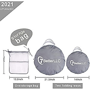 Baby Safety Crib Tent - Premium Toddler Crib Topper to Keep Baby from Climbing Out - See Through Mesh Crib Net - Mosquito Net - Pop-Up Crib Tent Canopy to Keep Infant in