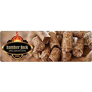 Lumber Jack100 Percent Hickory BBQ Grilling Pellets 40 LB Bag