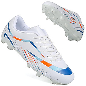 Kids Soccer Cleats Boys Girls Football Cleats For Big Boy Zapatos Para Niños Soccer Shoes For Boys Youth Softball Cleats Baseball Cleats Professional Spikes Competition Football Boots AG FG